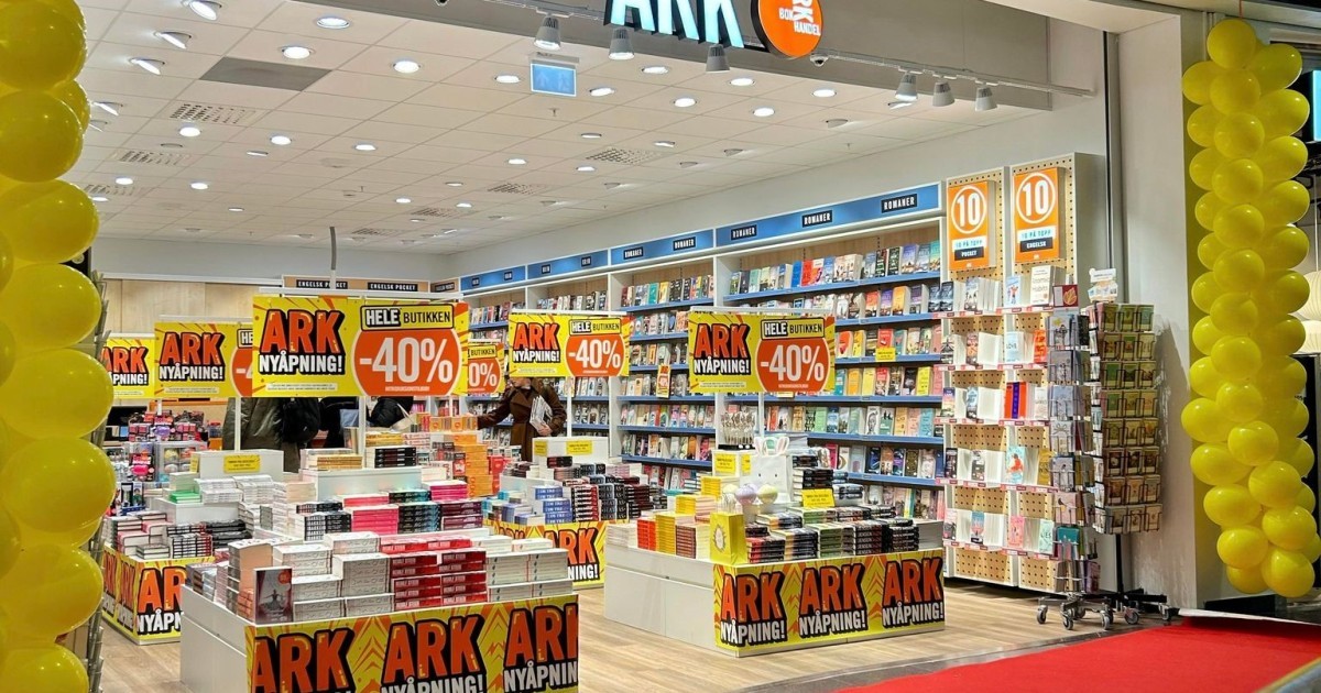 ARK - NORWAY'S BIGGEST BOOKSHOP CHAIN OPENS IN OSLO CITY – Steen & Strom