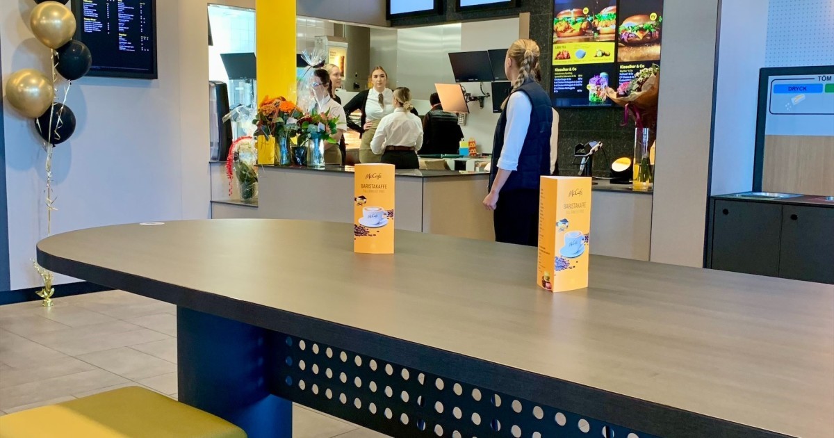 McDONALD'S REOPENS AT MARIEBERG – Steen & Strom