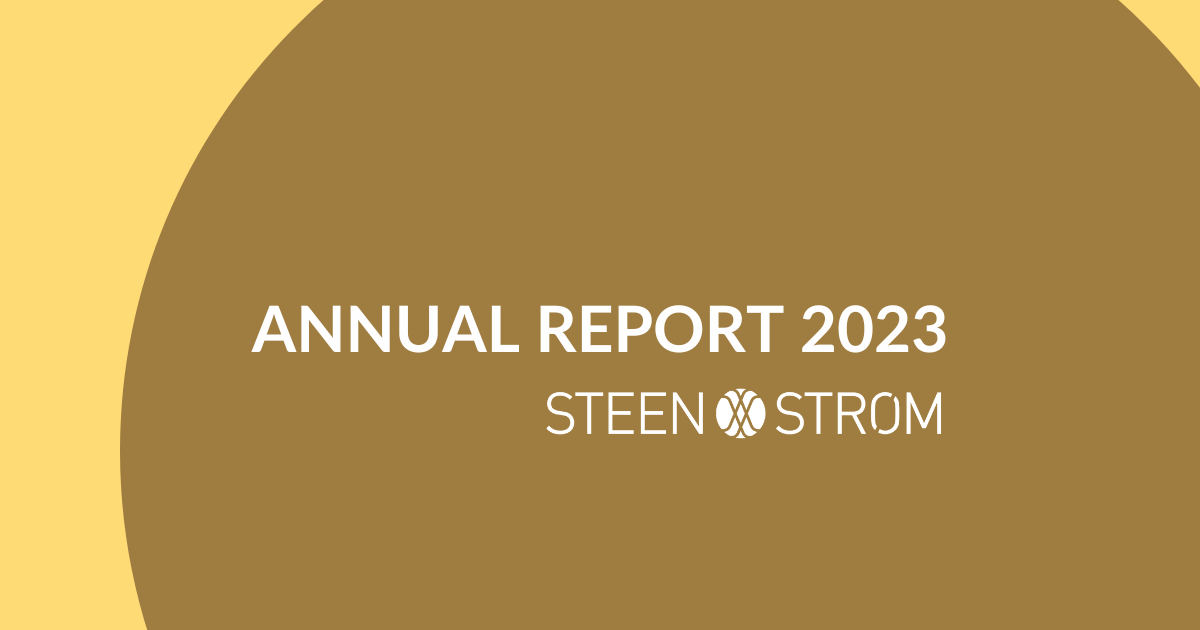 ANNUAL REPORT 2023 – Steen & Strom
